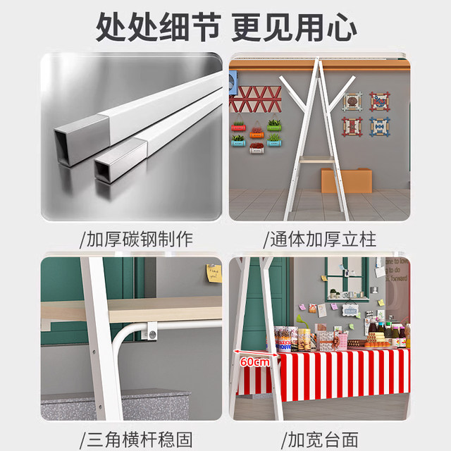 Market stall display rack foldable commercial night market mobile stall ...