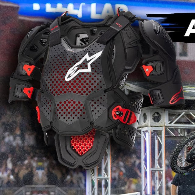 ALPINESTARS Italian A-star armor jacket A10 off-road motorcycle riding ...
