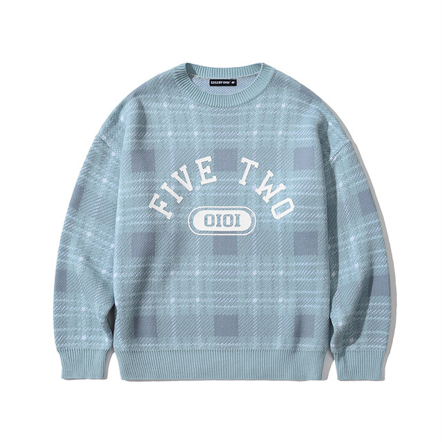 5252byo!oi 2021 autumn and winter new oioi knitted round neck sweater ...
