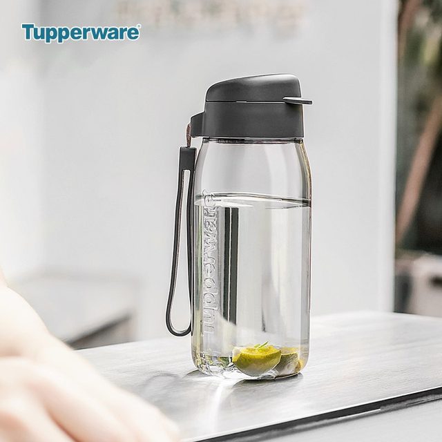 Tupperware fun water cup 550ml large capacity plastic portable sports ...