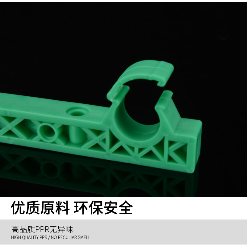 PPR Shower Faucet Holder with Double Mixing Valve and Pressure Test Fixture