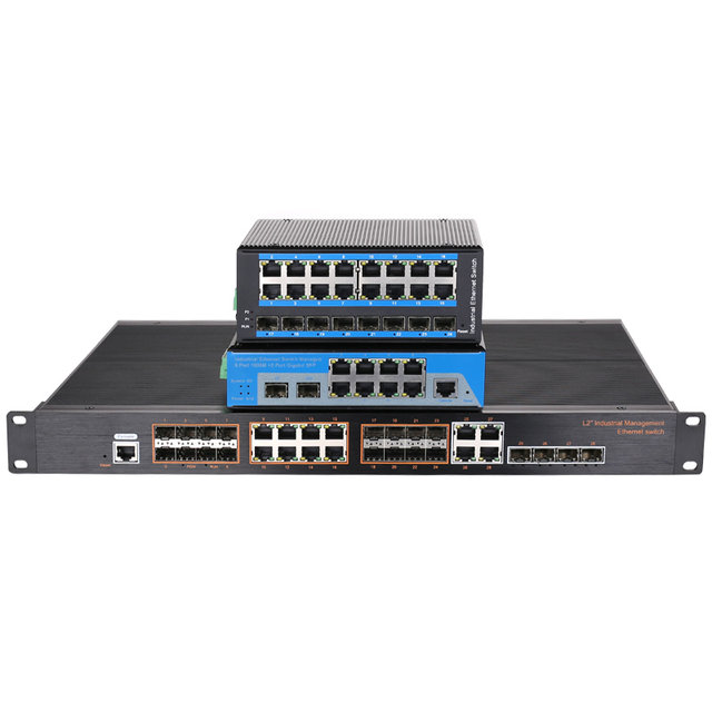 Tuobin industrial grade managed switch Gigabit 2 optical 4 optical 8 ...