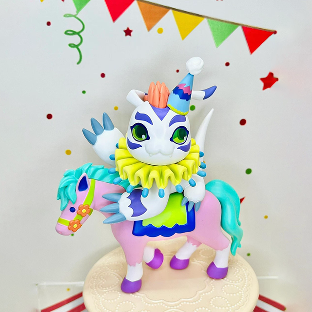 Spot Bandai Digimon Blind Box No. 34 Circus Series Figure Dilumon Doll ...