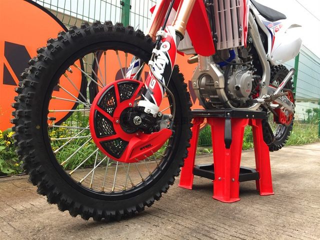 Extreme thief front brake disc two-color protective cover cover ...