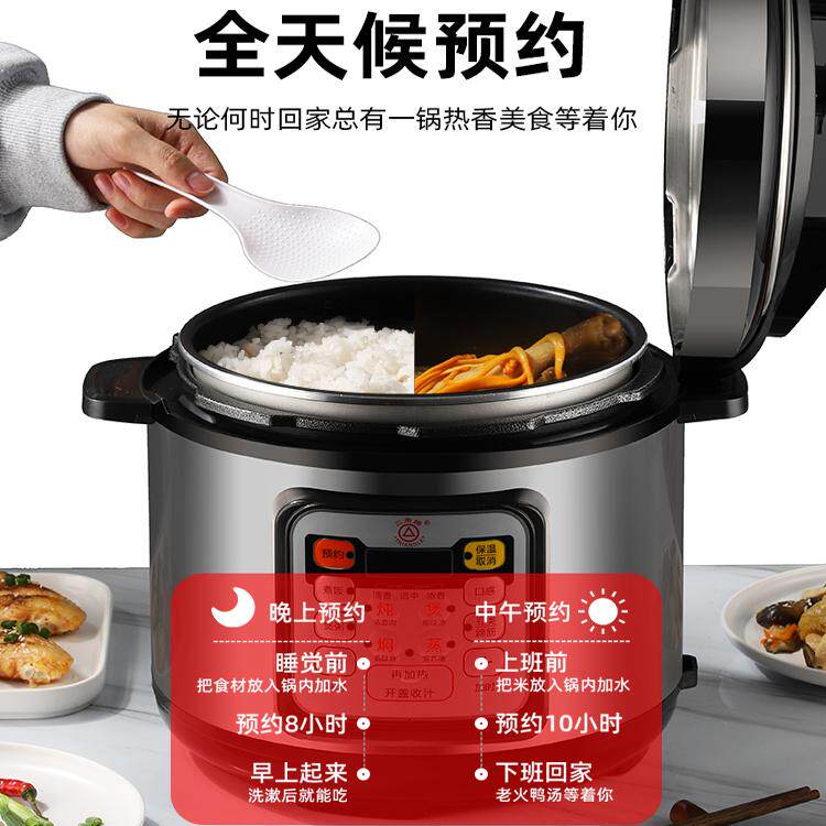 Triangle Brand Electric Pressure Cooker for Small Smart Kitchens