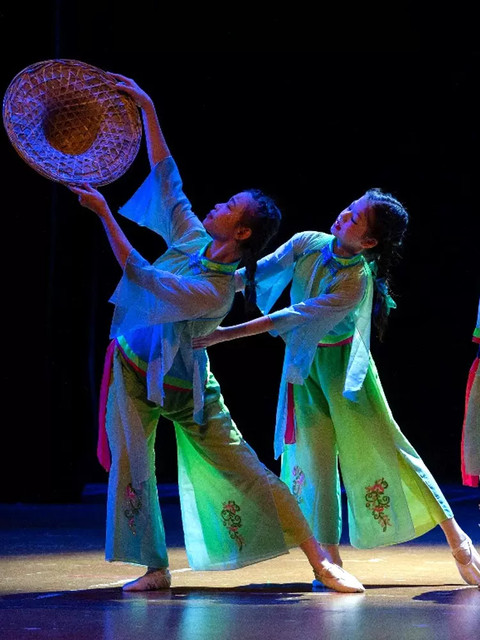 Yumeng Yuyang Performance Clothing Bamboo Hat Props Kidsren's Classical ...
