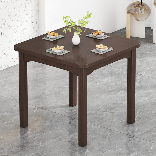 Square table dining table new Chinese square study table household ...