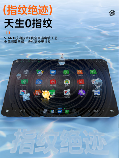 Suitable for Changan Deep Blue S05 navigation screen tempered film central control film car ...