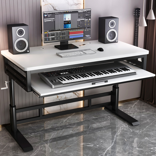 Elevating arranger workbench electronic piano table midi keyboard music ...