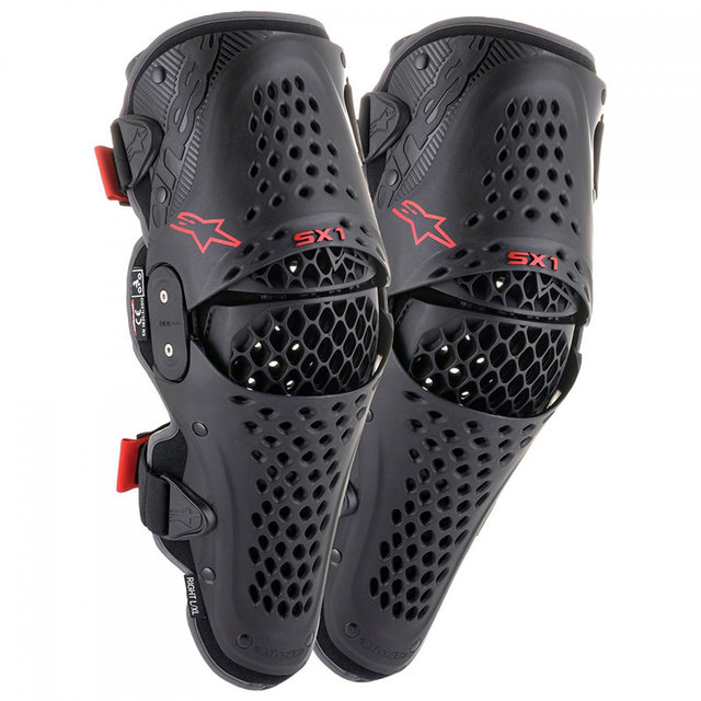 a star alpinestars off-road motorcycle knee pads SX-1 V2 riding ...