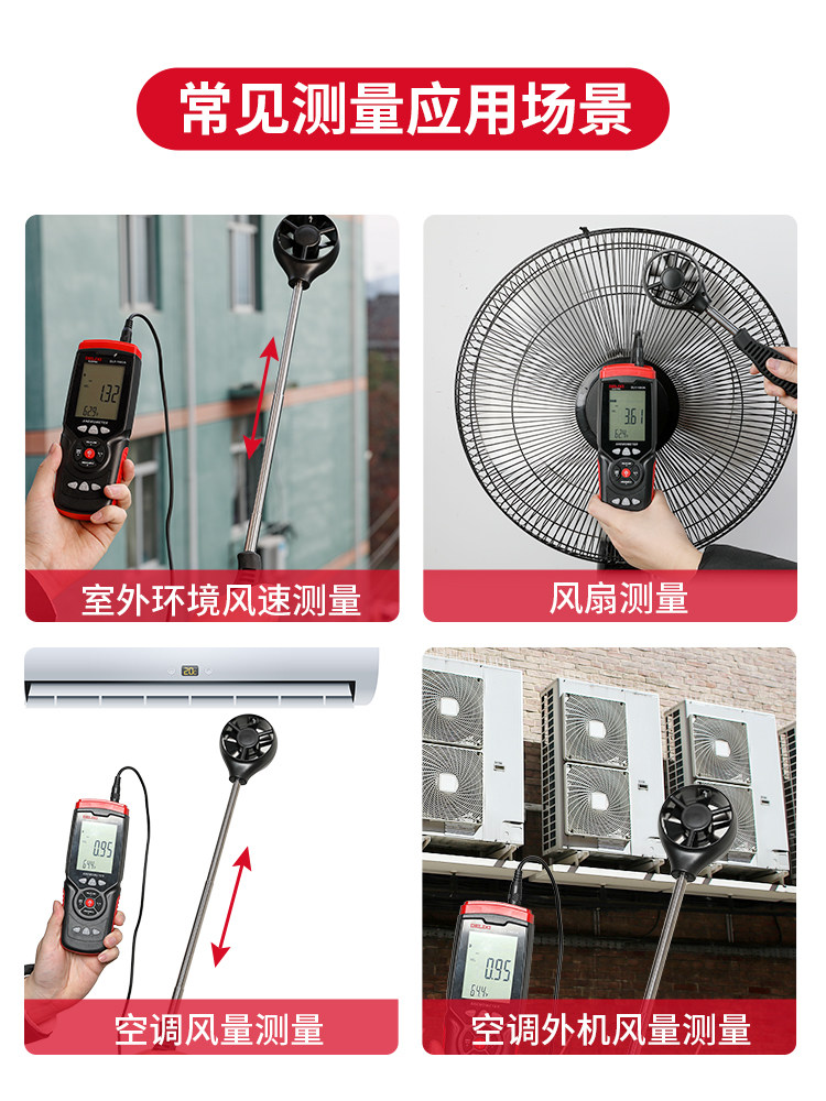 Tracy Anemometer - Handheld Digital Air Speed Meter