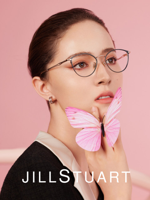 JILLSTUART titanium glasses female cat eyes low-key versatile myopia degree match JS70134