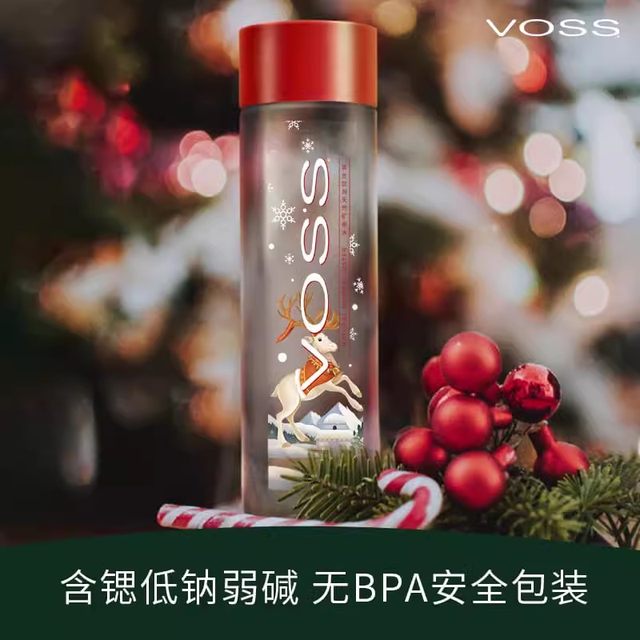 VOSS Natural Mineral Water Weakly Alkaline Water Drinking Water 500ml*24 Bottles Full Box