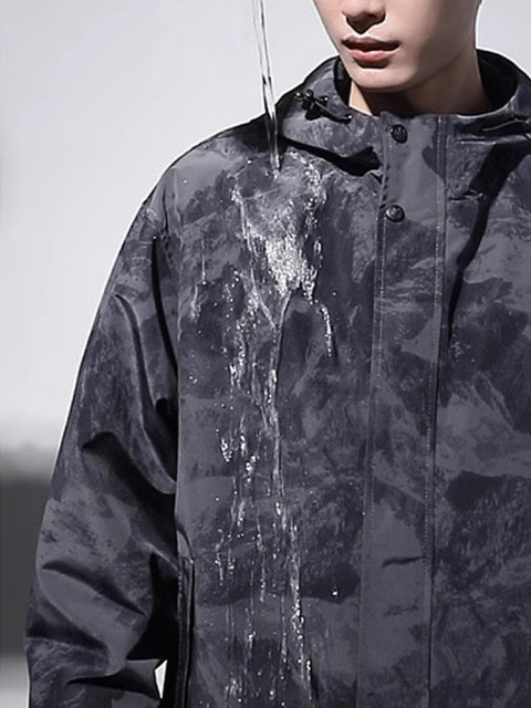 Coat men's autumn and winter style 2024 new camouflage hard shell ...