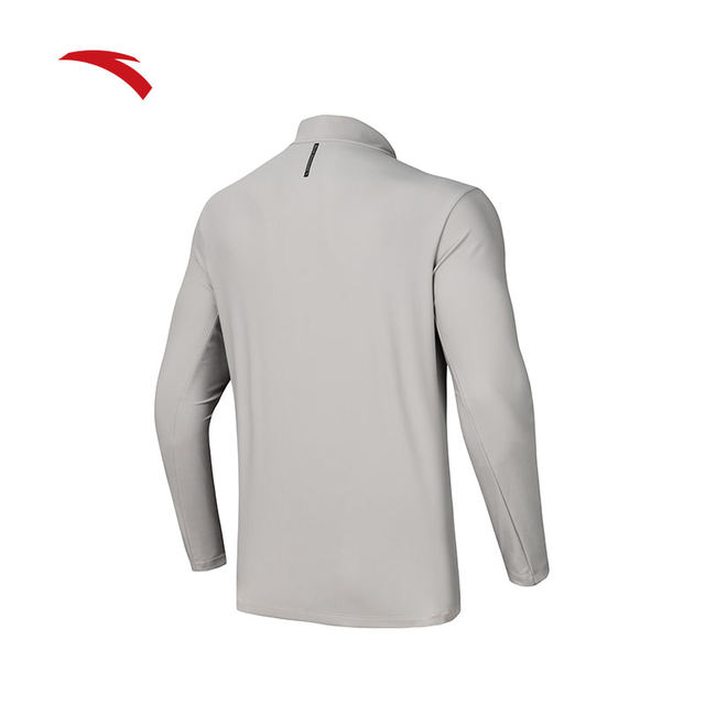 ANTA knitted sports jacket men's autumn new stand-up collar cardigan ...