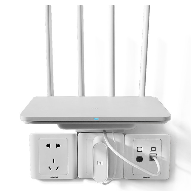 Router storage box without punching, suitable for Xiaomi router 4A wifi ...