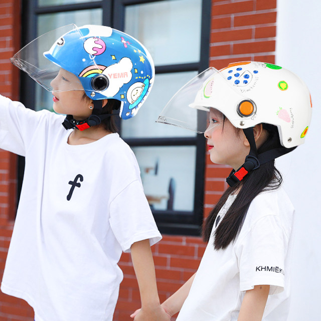 3C certified Mustang children's helmet girls summer boys summer ...