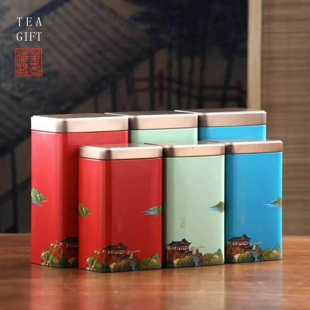 Tea cans, iron cans, sealed iron boxes, tea cans, storage tea boxes ...