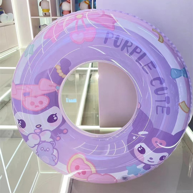 Cute swimming ring, thickened swimming ring, children's lifebuoy ...