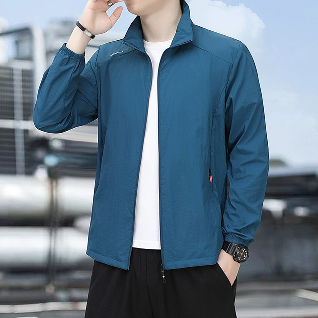 Ultra-thin Ice Silk Sun Protection Clothing Men's Summer 2024 New Men's ...