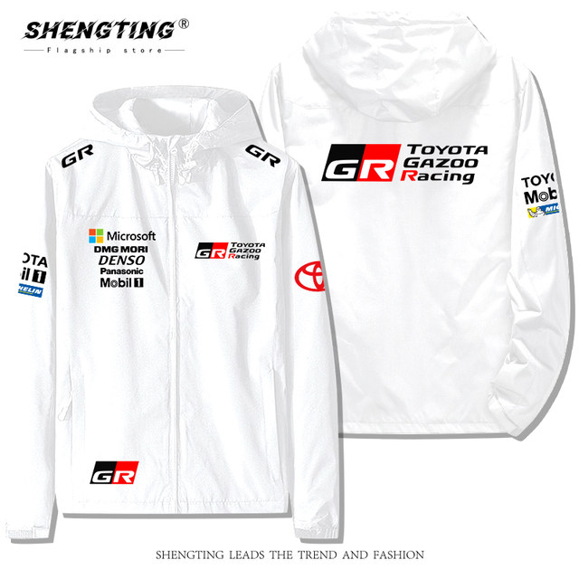 TOYOTA Toyota Racing Team GR Racing Windproof Jacket Men's Windbreaker ...