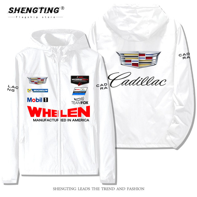 Cadillac Team Le Mans WEC car racing suit same style hooded jacket men ...