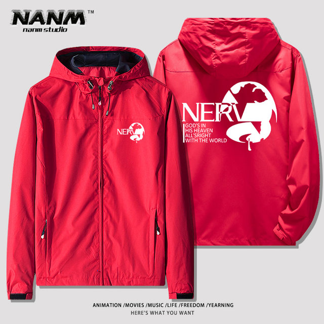 EVA co-branded Neon Genesis Evangelion Unit 1 NERV jacket jacket men's ...