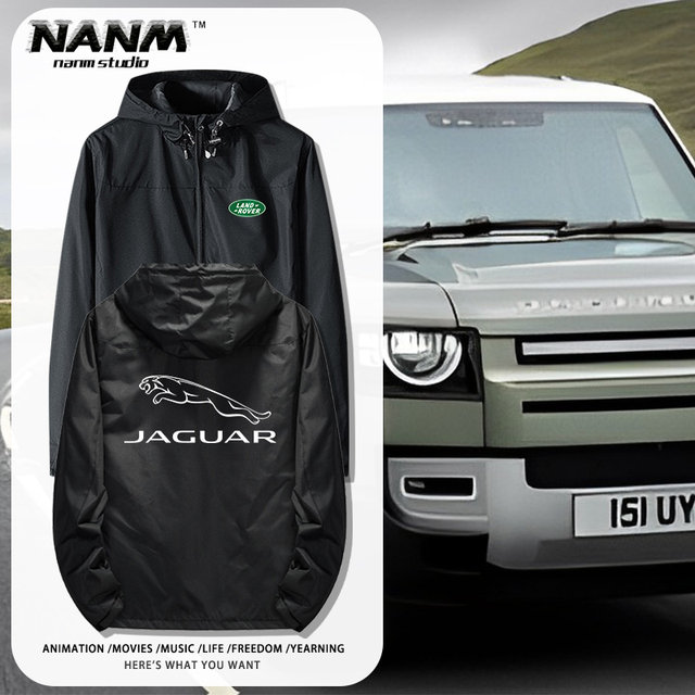Jaguar Land Rover work clothes, jackets, customized printed LOGO, car ...