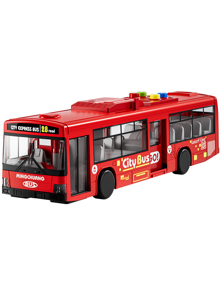 Dole Bear Large Simulation Bus Toy - 502-01a