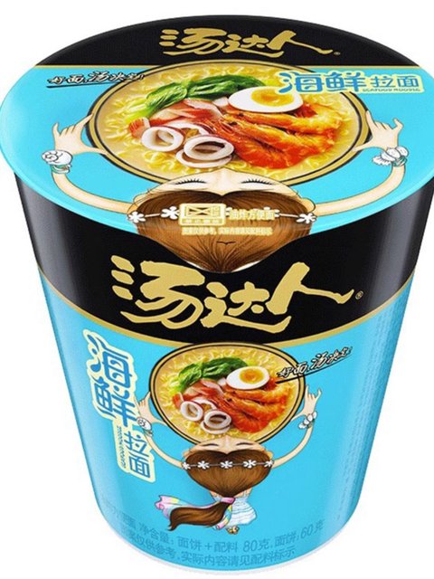 Uni-President Tangdaren Instant Noodles 12 Cups Full Box Barrel Instant ...