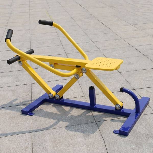 Outdoor fitness equipment community park rowing machine | Lu dejinlong ...