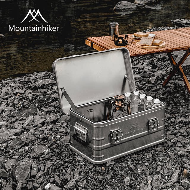 Mountain customer outdoor camping storage box aluminum alloy box large ...