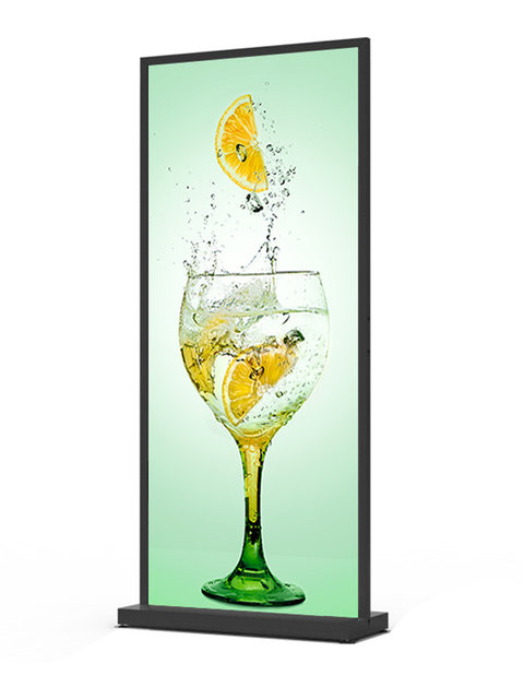 Liping display stand 80x180 billboard display stand vertical floor ...