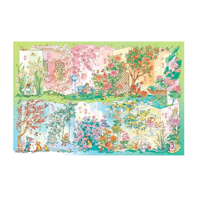 Cat's Sky City Jigsaw Puzzle Adult Version 1000 Pieces Photosensitive ...