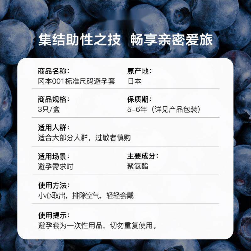 Bao Cao Su Siêu Mỏng Okamoto 001 - Gói 3 Chiếc