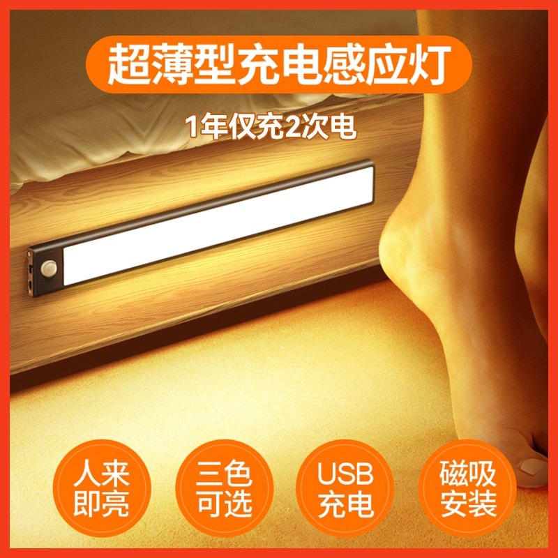 Human Body Induction Lamp - Wireless Night Light for Home and Bedroom