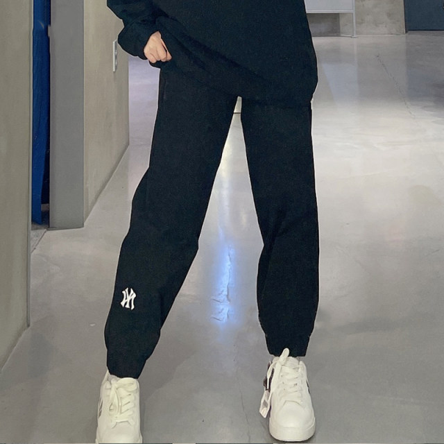 MLB pants for men and women, same style NY small label loose and ...