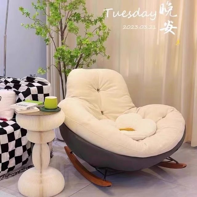 Rocking chair lazy sofa adult lounge chair adult living room snail ...