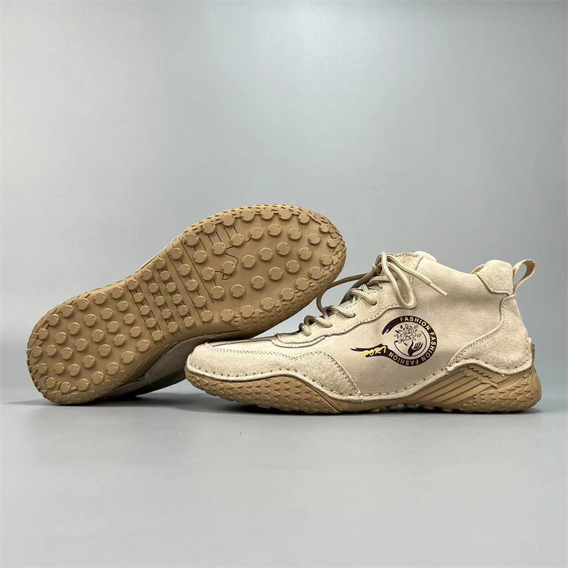 Export foreign trade men's shoes casual mid-top Martin boots versatile ...