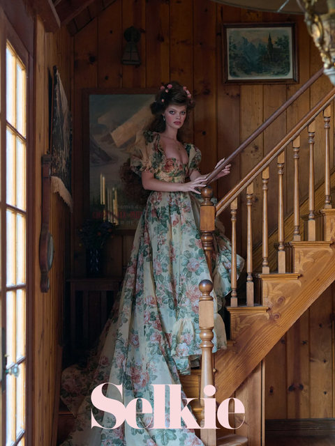 Selkie collection Butter Rose Wedding Tail Light Wedding Dress