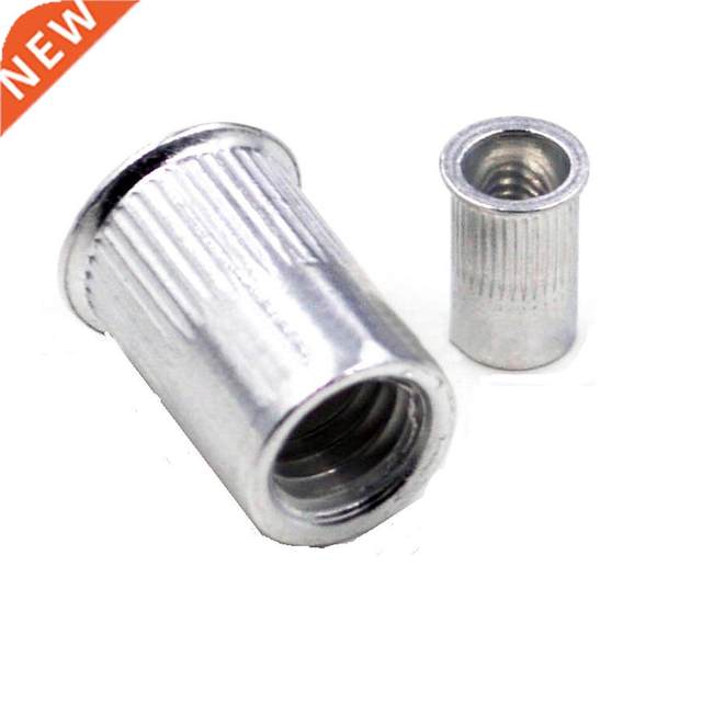 100Pcs/Lot Aluminum Alloy Countersunk Head Rivet Nut Insert