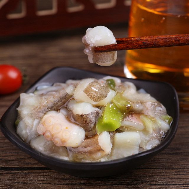 Three-cut octopus, fresh and processing-free, mini whole large octopus ...