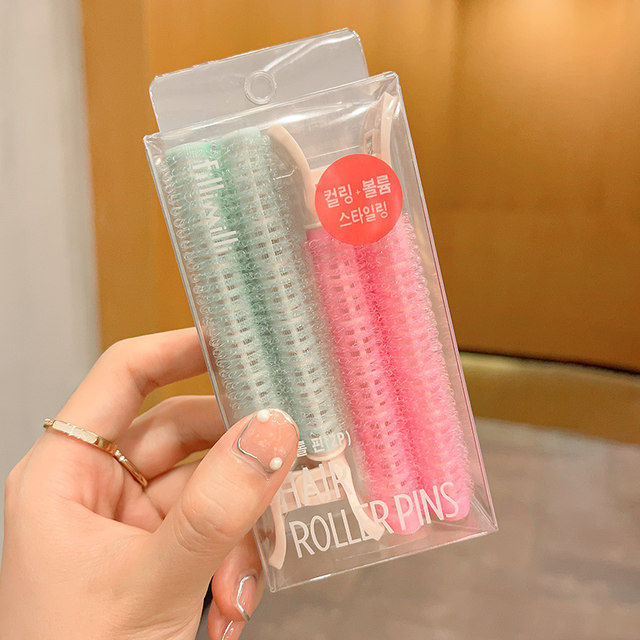 Wind plastic comb pad hair root bangs clip forehead curling barrel top ...