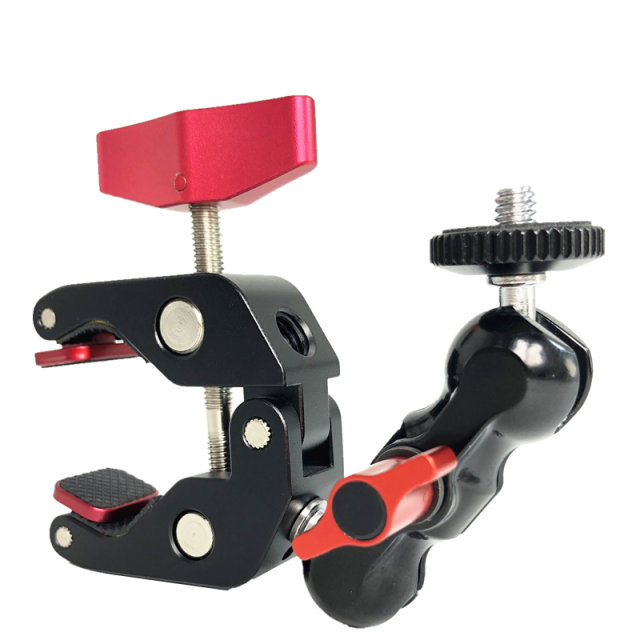Large crab claw C-type powerful clamp desktop mobile phone live ...