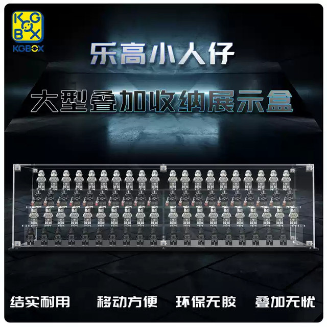 KGBOX Lego people pumping music 71046 71047 display box Season 27 ...