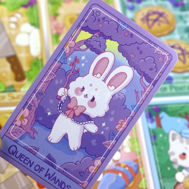 Tarot card Taluo card Bumbleberry HollowsTarot berry hollow card