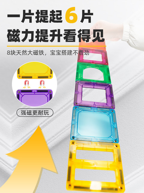 Beimagnetic children's magnetic sheet color window puzzle assembly ...