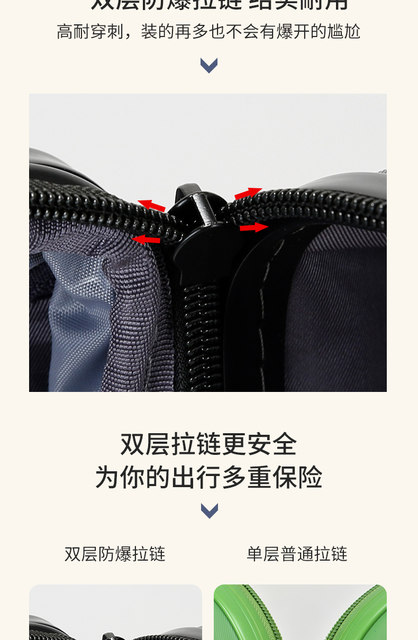 Luggage trolley case for women 2024 new expandable double-layer ...