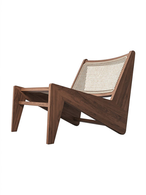 Middle-aged designer sofa chair solid wood single chair Chandigarh ...