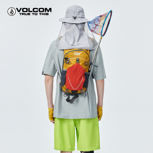 VOLCOM Diamond Outdoor Brand Sunscreen Antibacterial Quick-Drying T ...